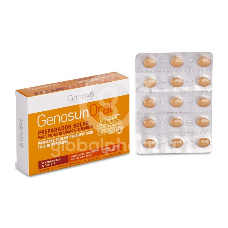Genové Genosun Oral, 30 Comprimidos